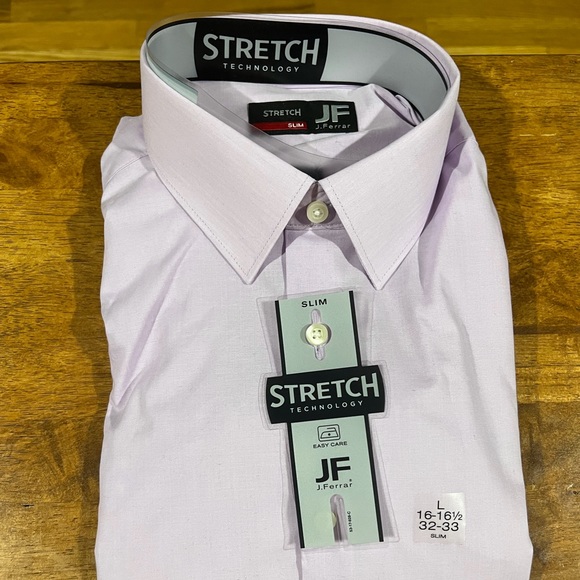 jf j.ferrar | Shirts | Jf Ferrar Long Sleeve Dress Shirt Large The ...